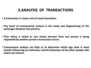 Transaction analysis | PPT