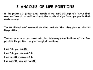 Transaction analysis | PPT