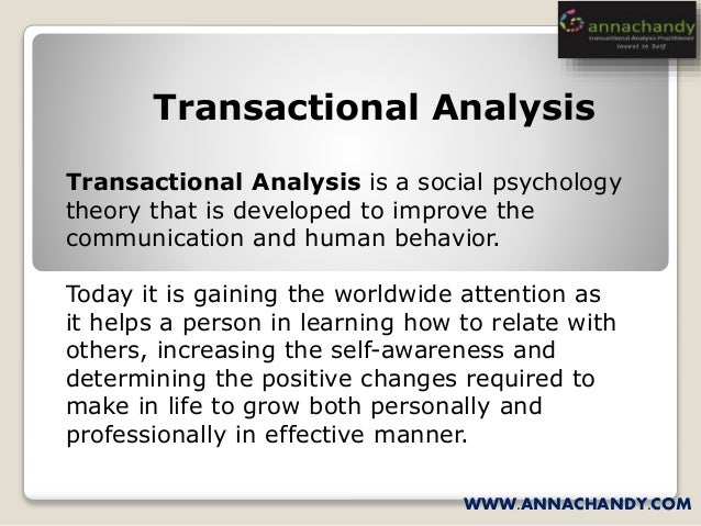 Transactional Analysis transactional-analysis