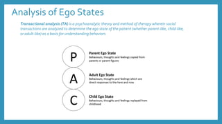 Transactional analysis | PPTX
