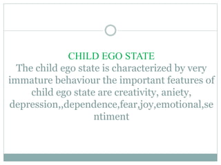 Transactional analysis | PPT