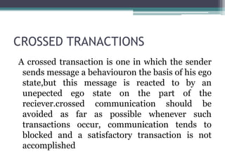 Transactional analysis | PPT