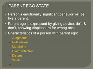 Transactional analysis | PPT
