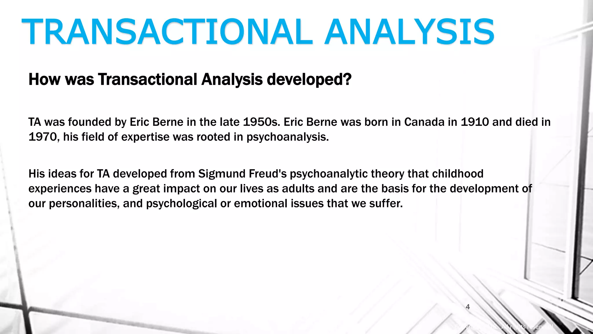 TRANSACTIONAL ANALYSIS by ERIC BERNE.pptx