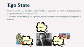 Transactional analysis in psychotherapy | PPTX