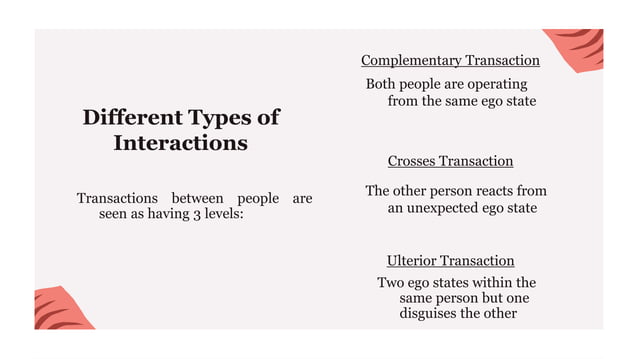Transactional analysis in psychotherapy | PPTX | Parenting | Family and ...