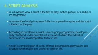 Transactional Analysis, Assertive Communication, Keen observation and ...