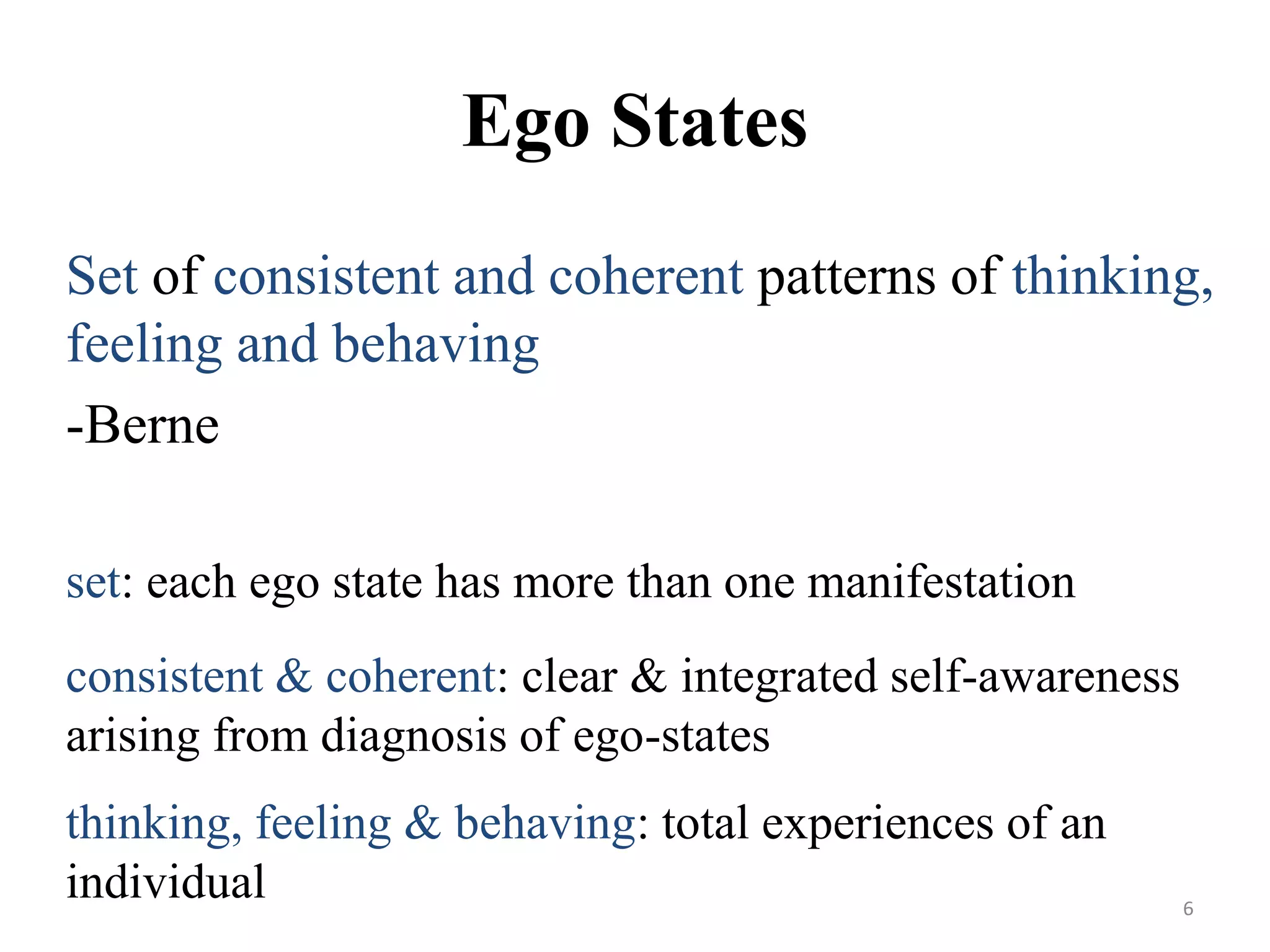Transactional analysis TA | PPTX