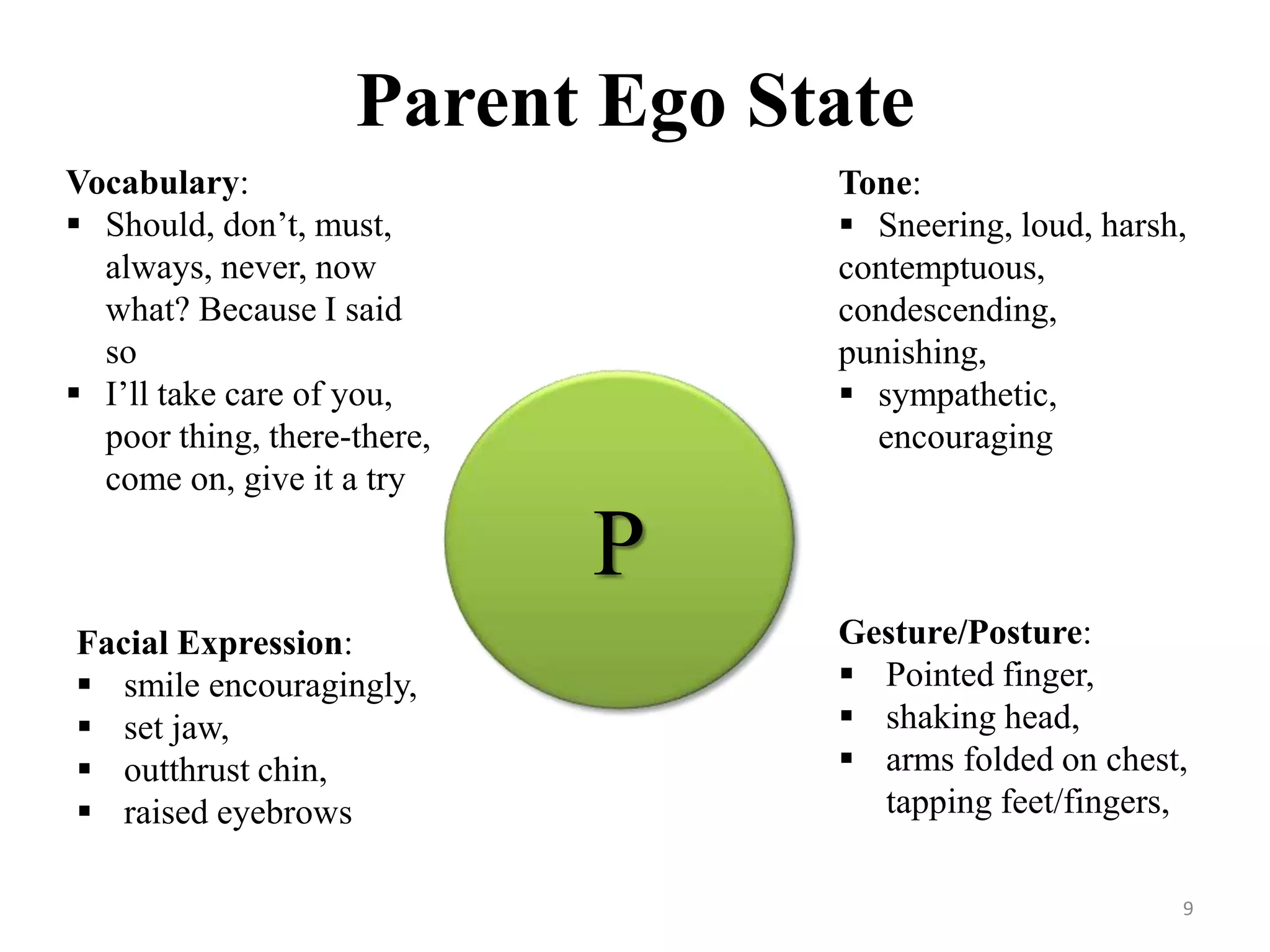 Transactional analysis TA | PPTX