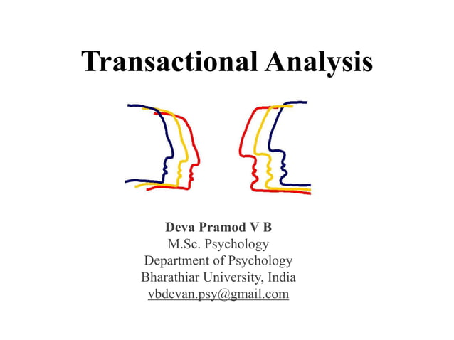 Transactional analysis TA | PPTX