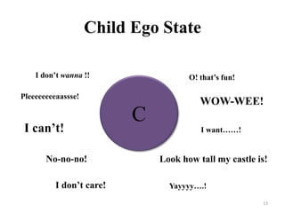 Transactional analysis TA | PPTX