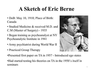 Transactional analysis TA | PPTX