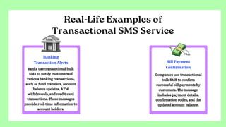 Transactional Bulk SMS Service Provider in India | PPT