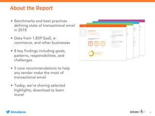 State of Transactional Email 2018 (Benchmark report) | PPT