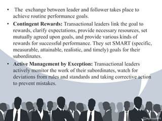 Transactional leadership | PPTX