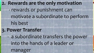 Transactional Leadership Style | PPTX