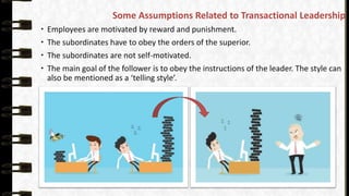 Transactional leadership theory | PPTX