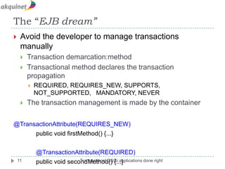 Transactional OSGi Applications Done Right | PPT