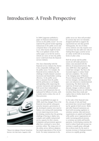 Rising to the New Challenges of Transactional Services in the Public Sector | PDF