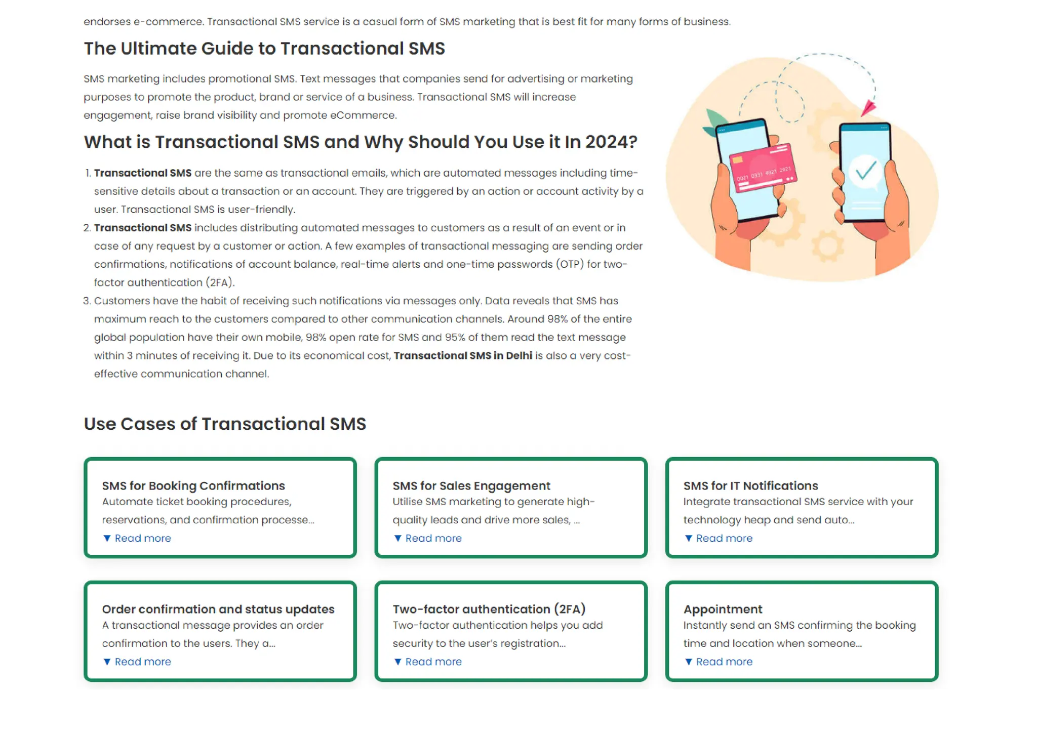 Using Transactional SMS, Stay Informed with Your Customers | PPT