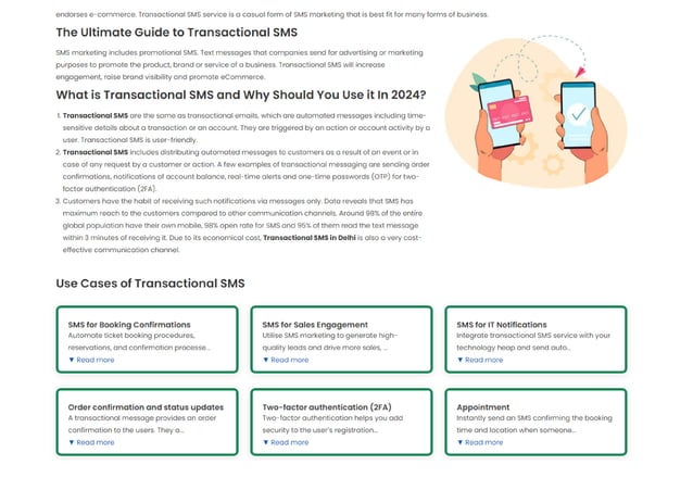 Using Transactional SMS, Stay Informed with Your Customers | PPT