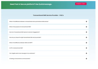 Using Transactional SMS, Stay Informed with Your Customers | PDF | Marketing and Advertising ...
