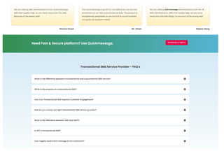 Transactional SMS API Integration: A Comprehensive Guide | PPT