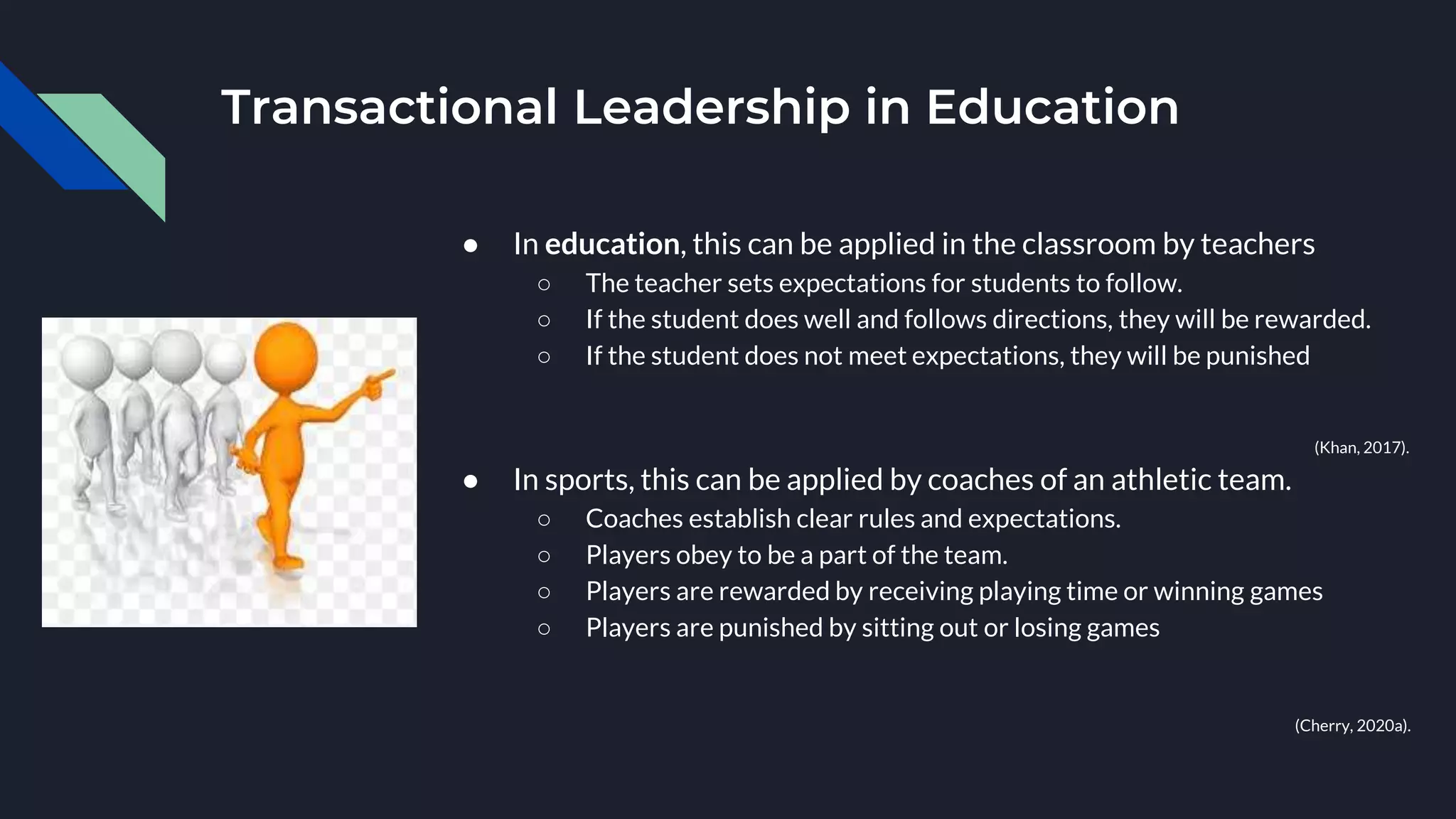Transactional vs. transformational leadership | PPTX