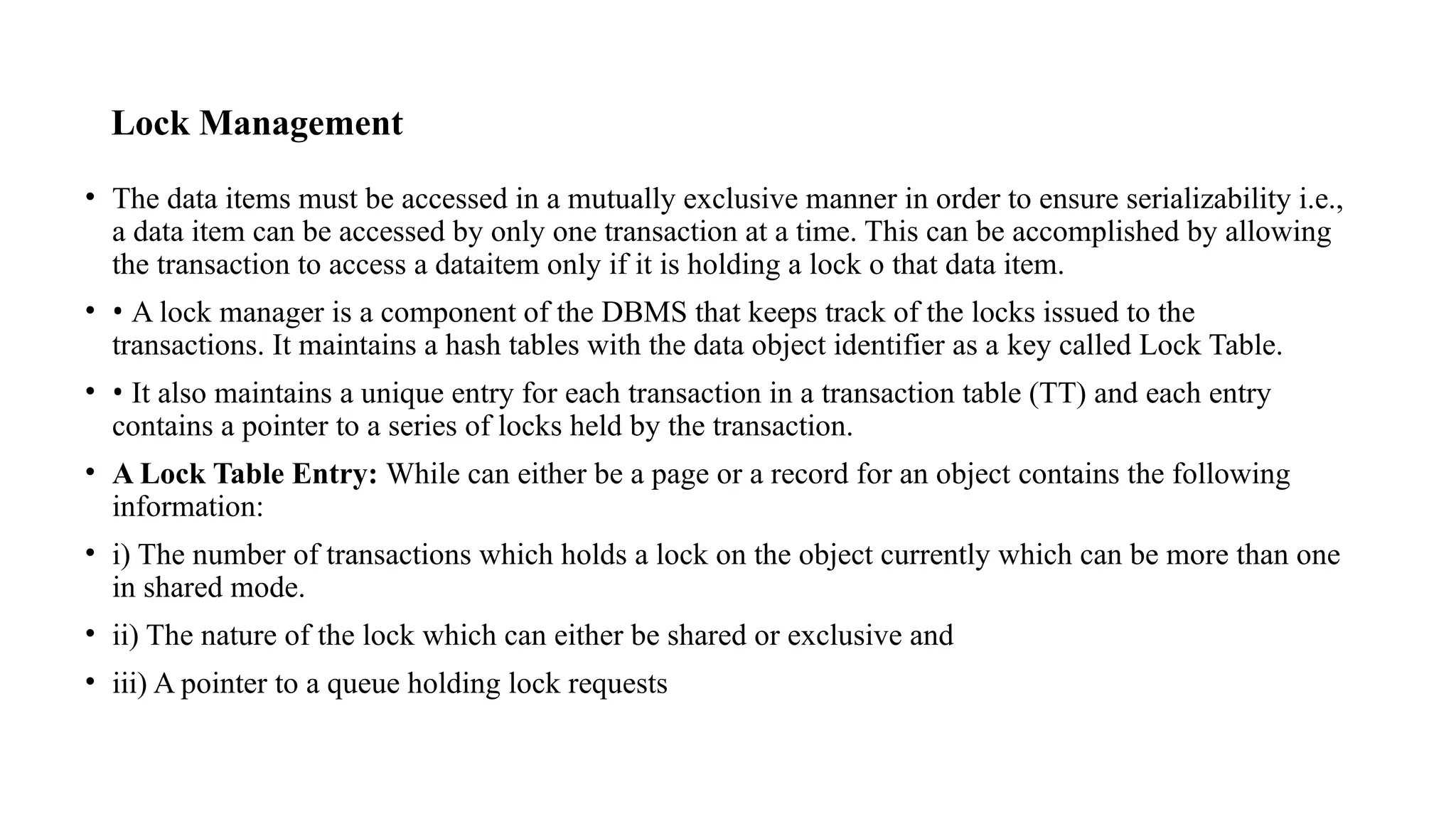 Transaction characteristics in SQL-DataBase Management system | PPTX