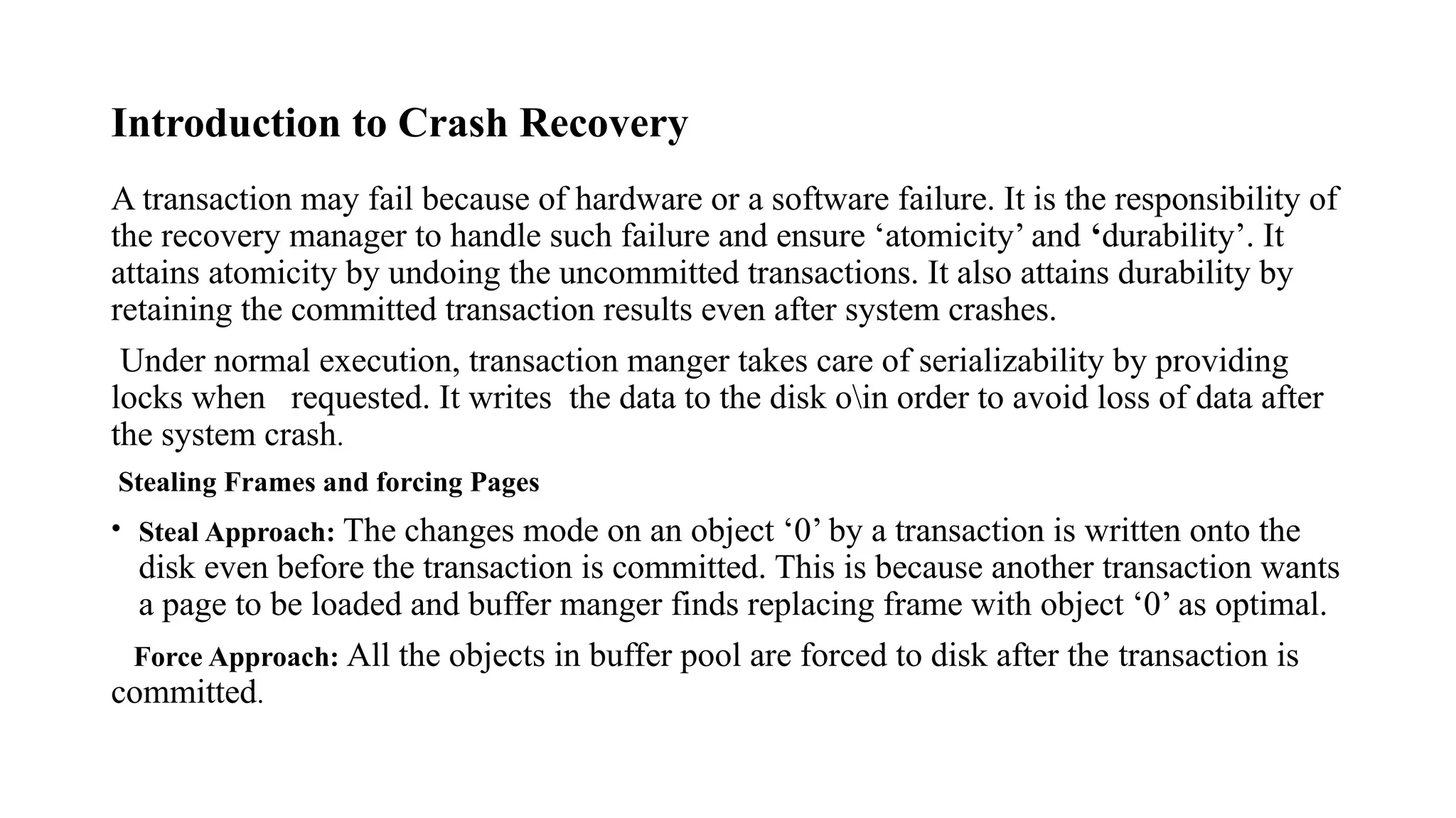 Transaction characteristics in SQL-DataBase Management system | PPTX