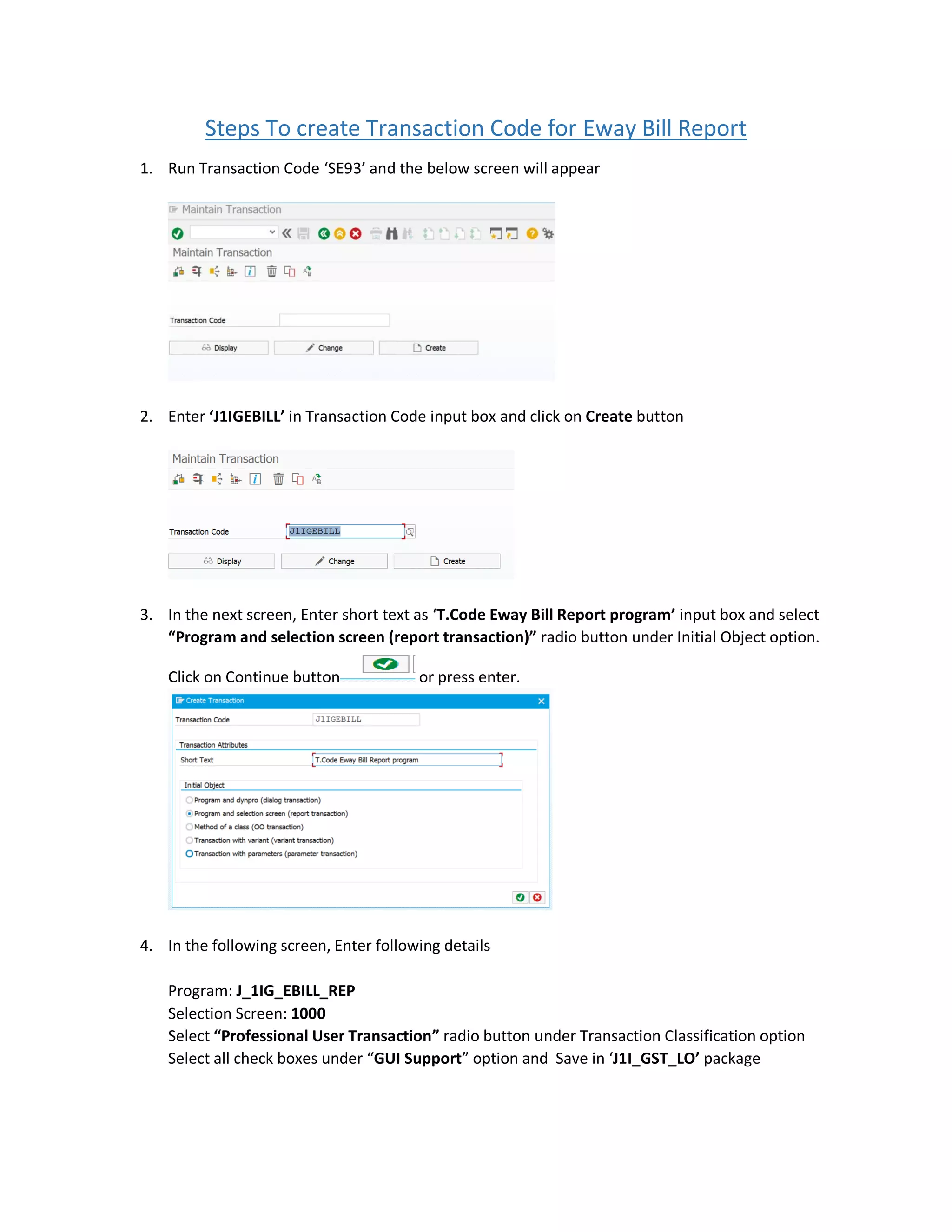 Transaction code creation | PDF