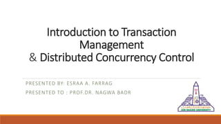 Transaction conccurency | PPT