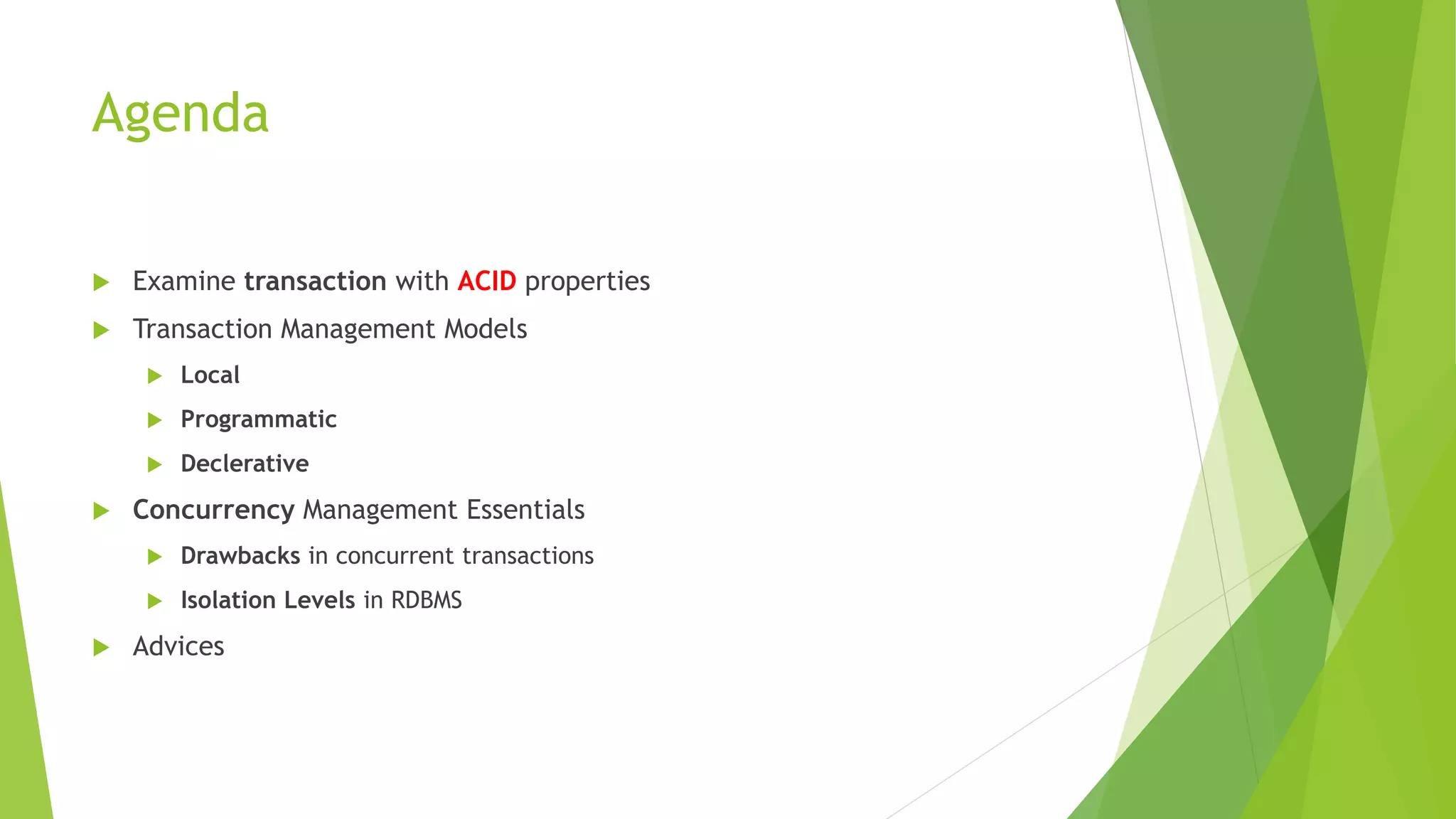 Transaction and concurrency pitfalls in Java | PPT Transaction and concurrency pitfalls in Java | PPT