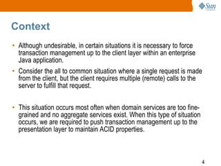 Transaction design patterns | PPT