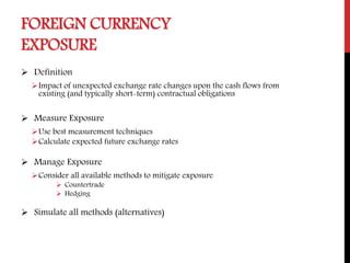 Transaction exposure risk | PPTX