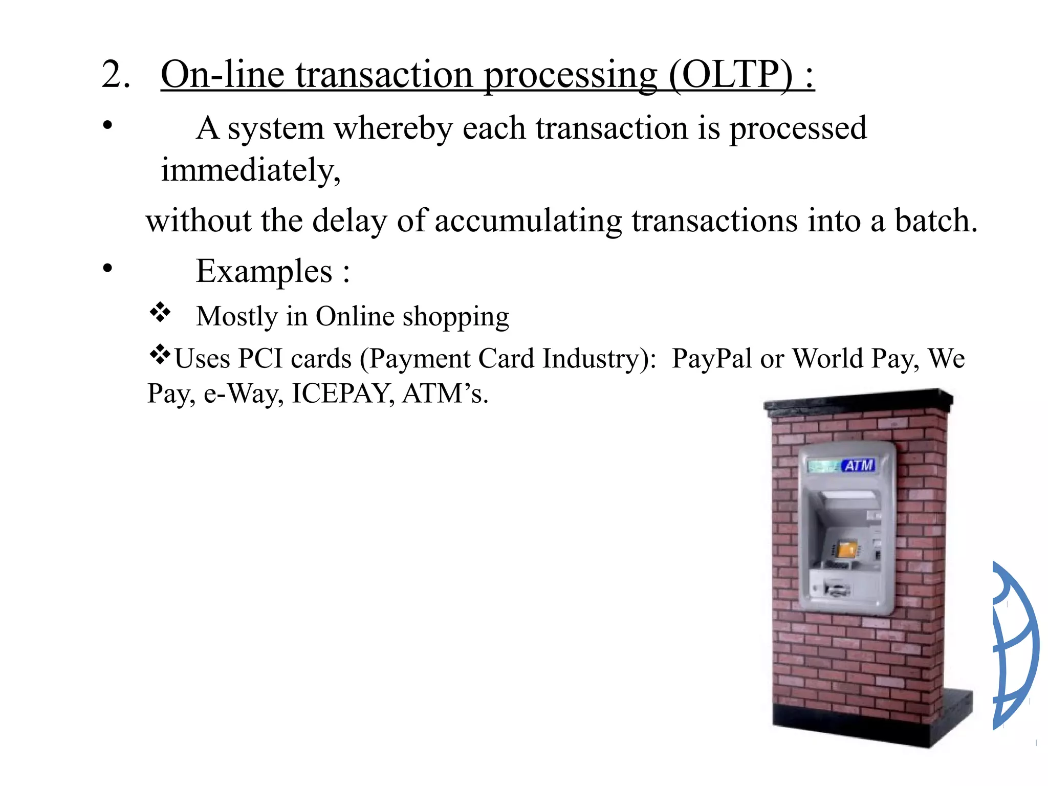Transaction processing system | PPT