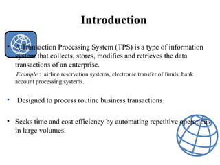 Transaction Processing System