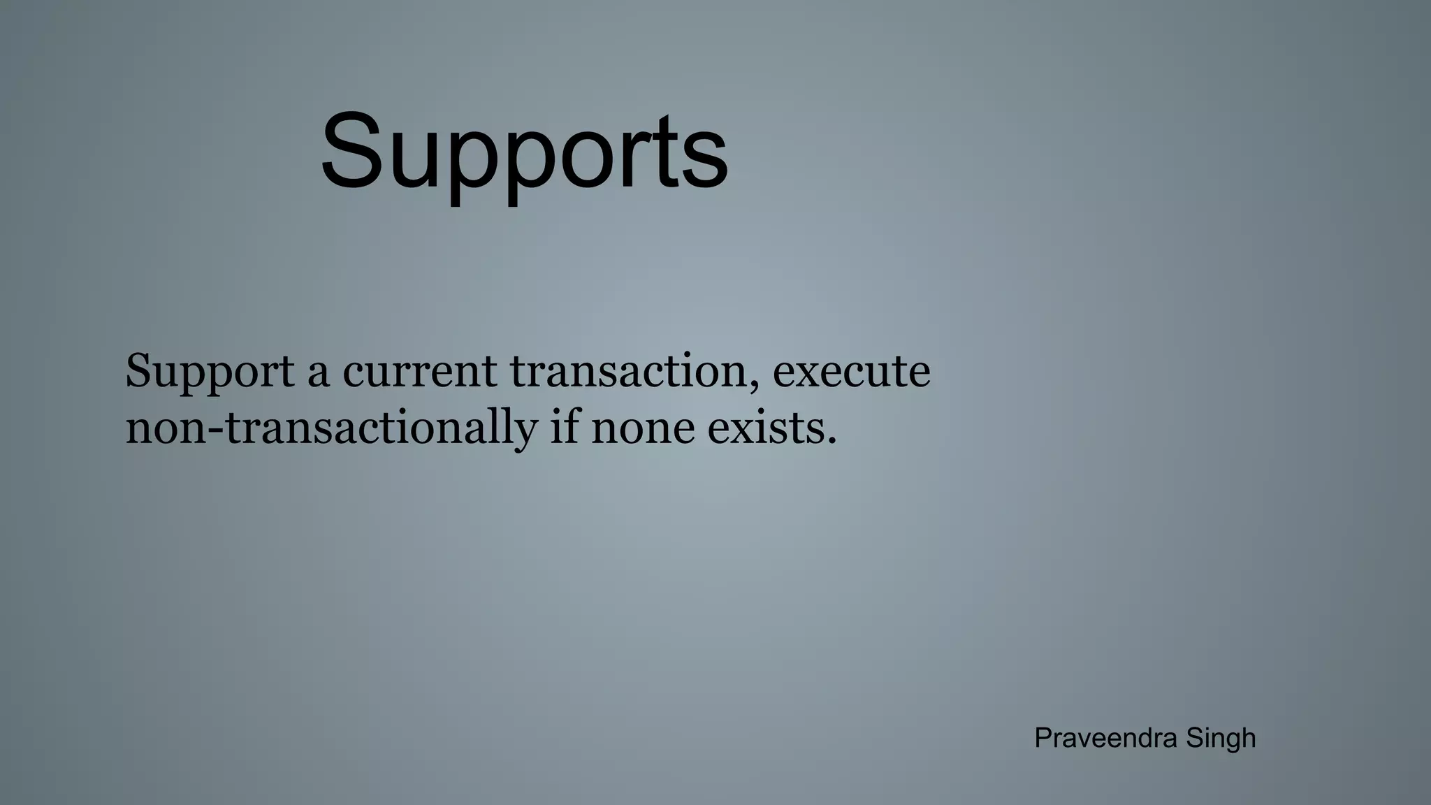 Transaction Isolation And Propagation Ppt Free Download 4222