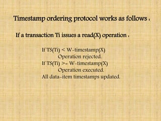 Transaction management | PPTX | Databases | Computer Software and ...