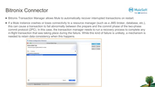 Transaction Management in Mule 4 | MuleSoft Mysore Meetup #39 | PPT