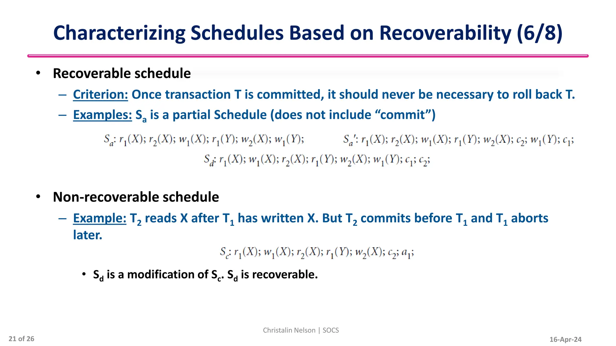 Transaction Management in Database Management System | PDF