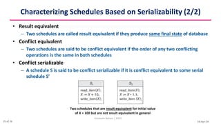 Transaction Management in Database Management System | PDF
