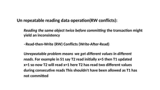 transaction management-database management system | PPT