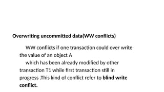 transaction management-database management system | PPT