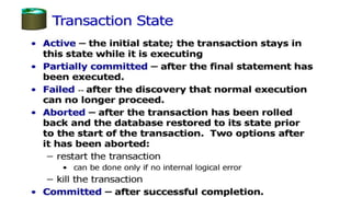 transaction management-database management system | PPTX