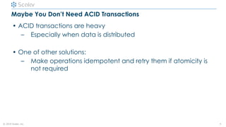 Transaction Management on Cassandra | PDF