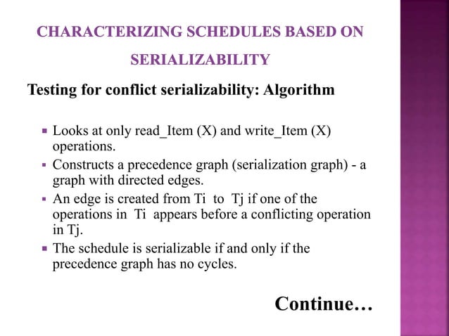 Transaction management DBMS | PPTX