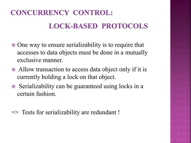 Transaction management DBMS | PPTX