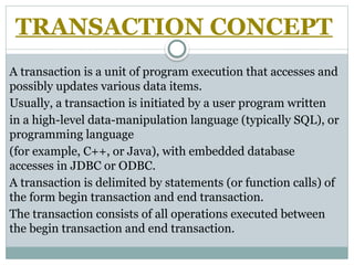 Transaction Managment in database management systems.pptx