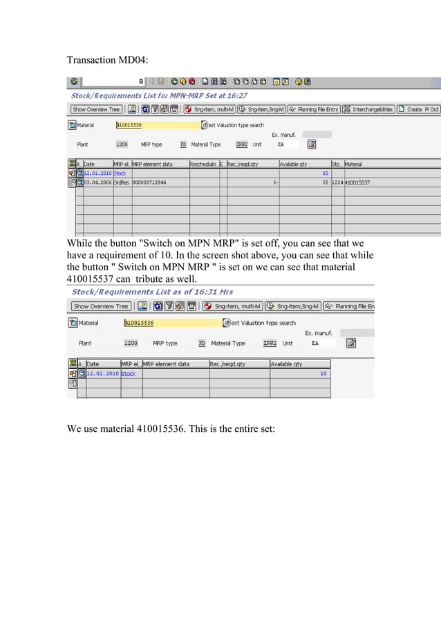 Transaction Md04 | DOC